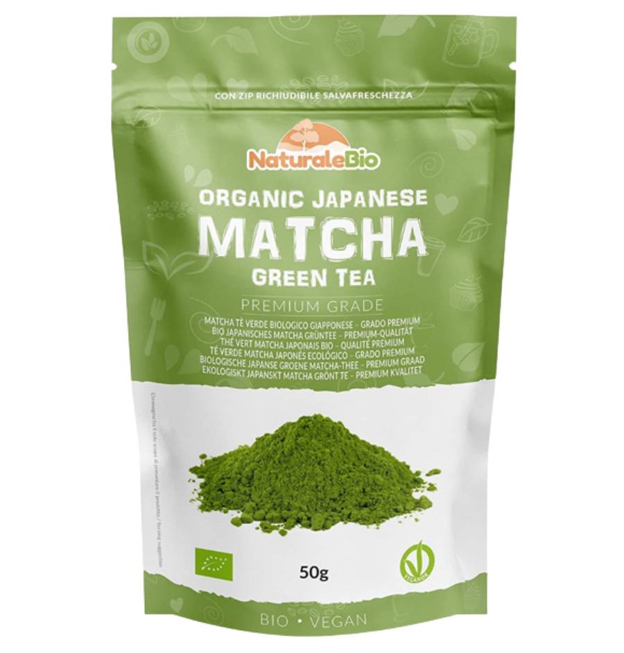 Japanese Organic Matcha Green Tea Powder – Premium Grade – 50g. Tea ...